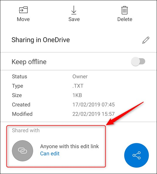 How to Share Things from OneDrive