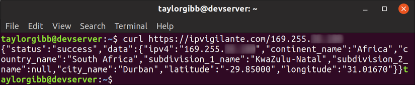 How to Get Your System's Geographic Location From a Bash Script