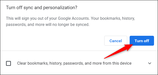 How to Turn Syncing On or Off in Chrome