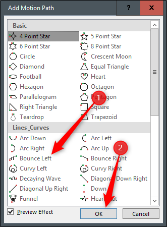 How to Combine Motion Paths in Microsoft PowerPoint