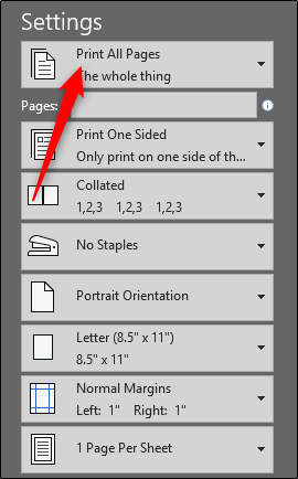 How to Print Comments Only in Word
