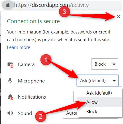 How to Change a Site's Camera and Microphone Permissions in Chrome