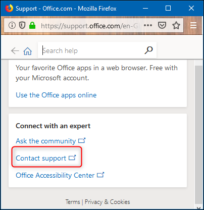 How To Contact Microsoft Office 365 Support