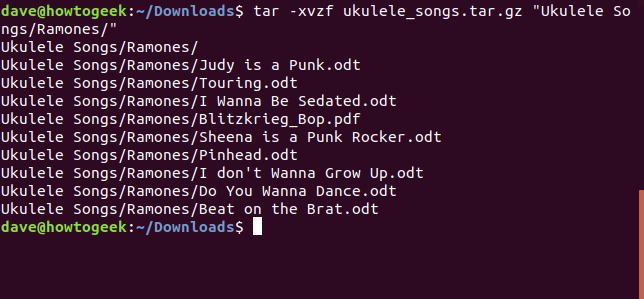 How to Extract Files From a .tar.bz2 or .tar.gz File on Linux
