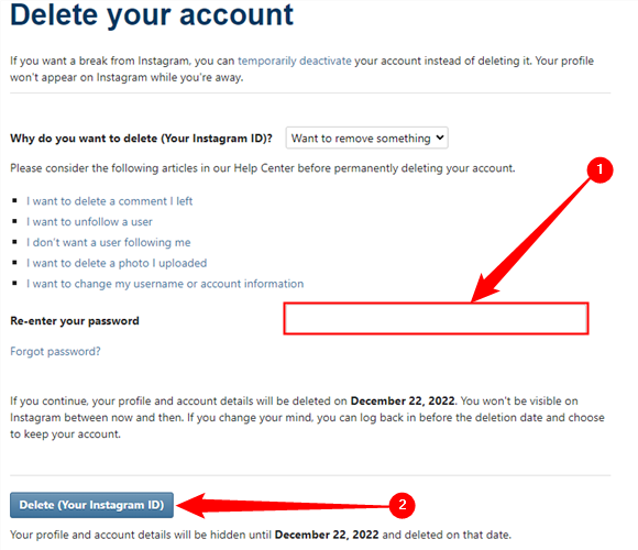 How to Delete Your Instagram Account