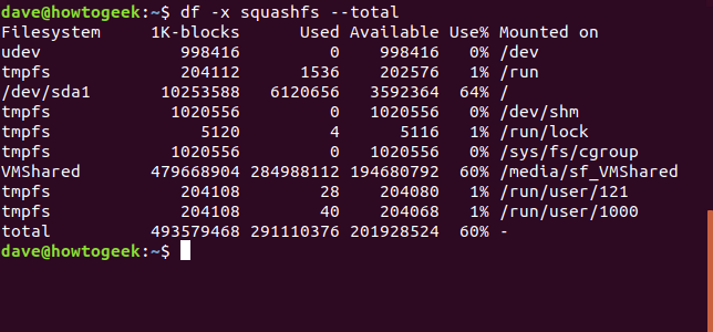 How to View Free Disk Space and Disk Usage From the Linux Terminal