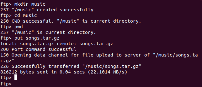 How to Use the FTP Command on Linux