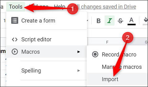 How to Automate Google Sheets With Macros