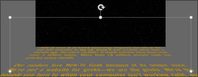 How to Create Star Wars Scrolling Text in PowerPoint