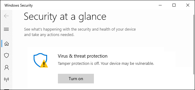 How to Enable Tamper Protection for Windows Security on Windows 10