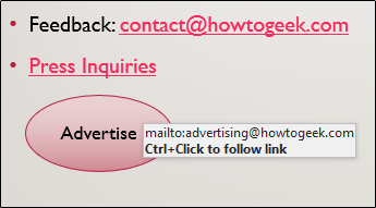 How to Create a Mailto Hyperlink in PowerPoint