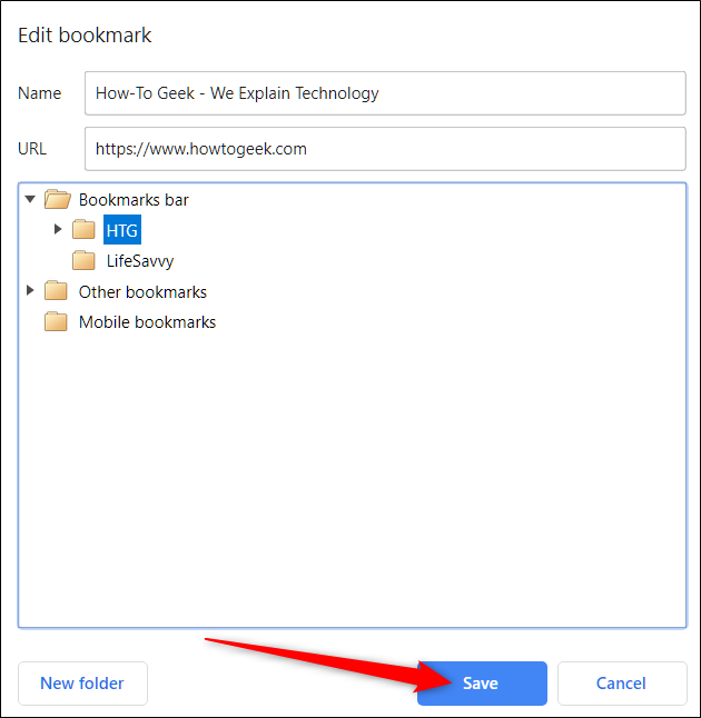 How to Create, View, and Edit Bookmarks in Google Chrome