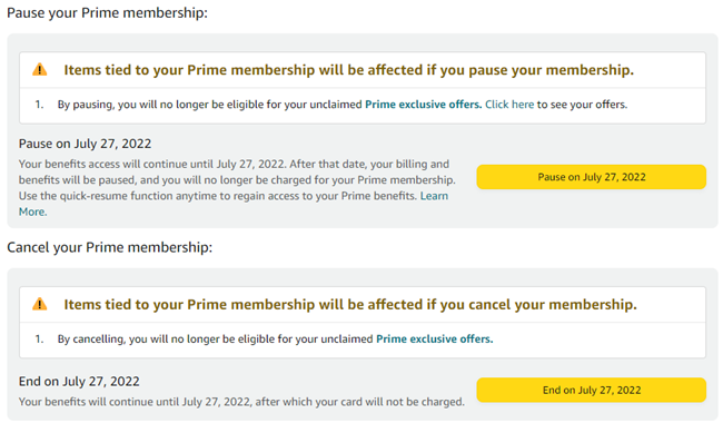 How to Cancel Amazon Prime and Get a Refund