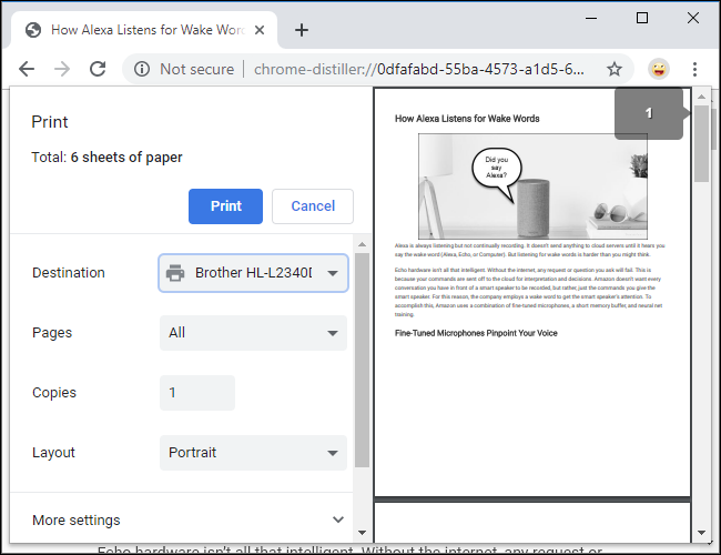 How to Print Web Pages Without Ads and Other Clutter