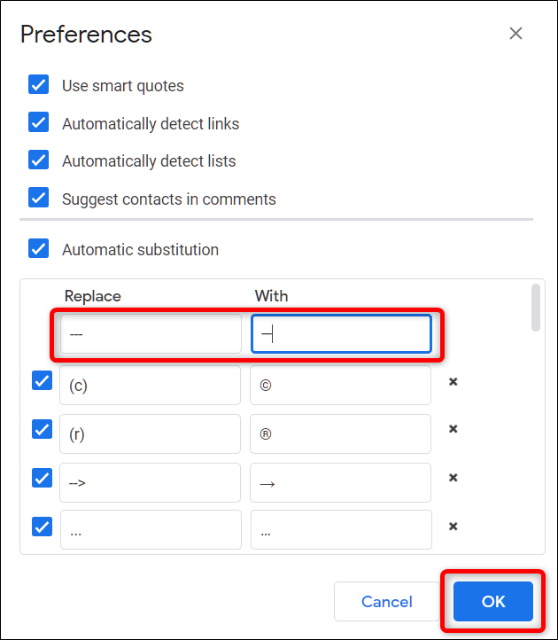 How to Create Hyphens, En Dashes, and Em Dashes in Google Docs