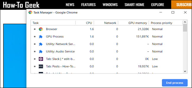 How to Use Chrome's Built-In Task Manager