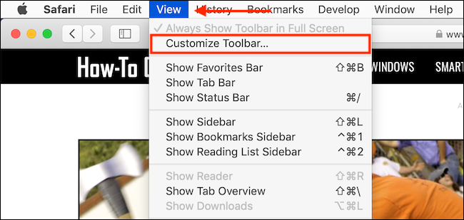 How to Customize the Safari Toolbar on Your Mac