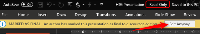 How to Unlock Read-Only PowerPoint Presentations