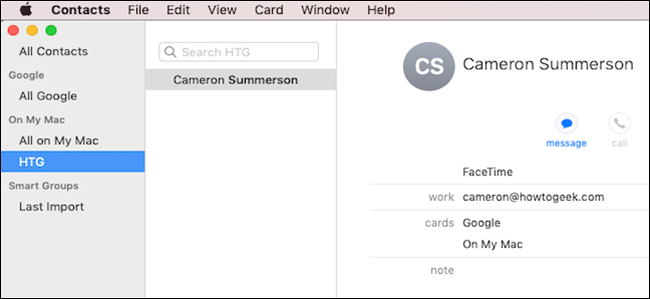 How to Create Contact Groups on Your Mac
