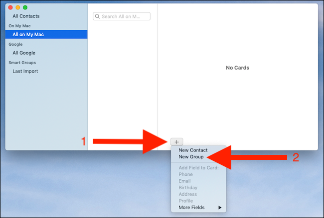 How to Create Contact Groups on Your Mac