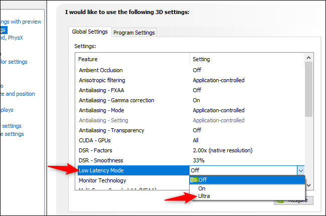 How to Enable Ultra-Low Latency Mode for NVIDIA Graphics