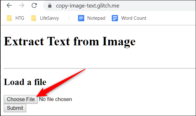 How to Scrape Text from an Image in Chrome