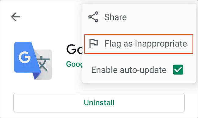 How to Report Suspicious Android Apps