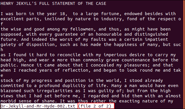 How to Use the less Command on Linux