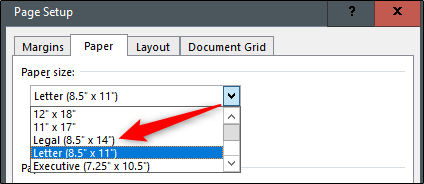 How to Change the Paper Size in Microsoft Word