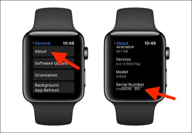 How to Find the Serial Number and IMEI for Your Apple Watch