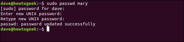 How to Change Account Passwords on Linux