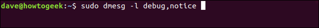 How to Use the dmesg Command on Linux