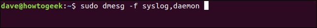 How to Use the dmesg Command on Linux