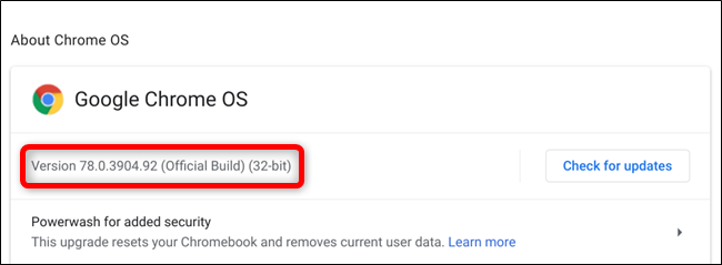 How to See Which Version of Chrome OS is on Your Chromebook