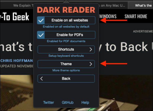 How to Get Dark Mode for All Websites on Mac