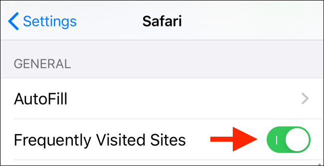 How to Disable Safari's Frequently Visited Start Page on iPhone, iPad ...