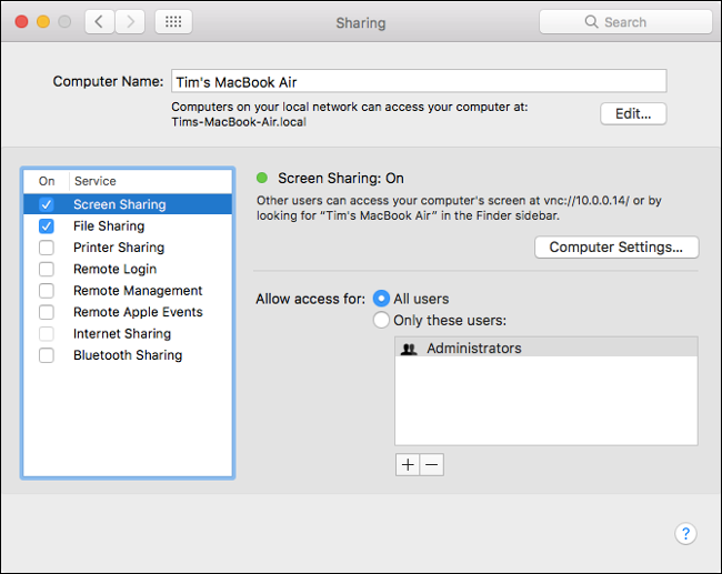How to Share Your Mac's Screen with Another Mac