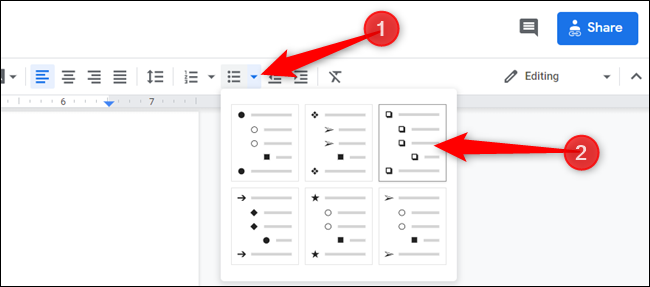 check box in google docs