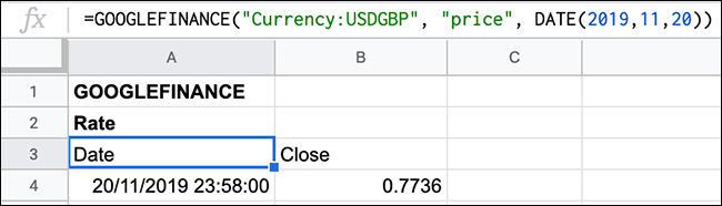 How to Convert Currency in Google Sheets