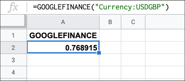 How to Convert Currency in Google Sheets