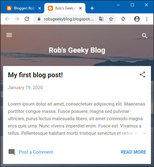How to Start a Blog Using Google Blogger