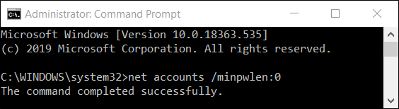 How to Set a Minimum Password Length in Windows 10