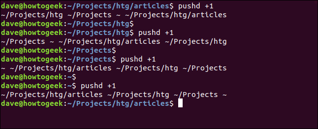 How to Use pushd and popd on Linux