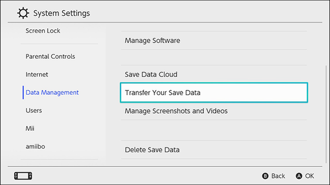 How to Manage and Transfer Data on the Nintendo Switch