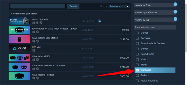How to Customize Steam Search Settings