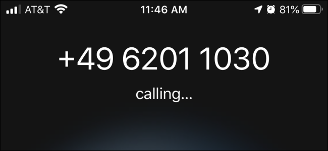 How to Dial an International Phone Number on an iPhone