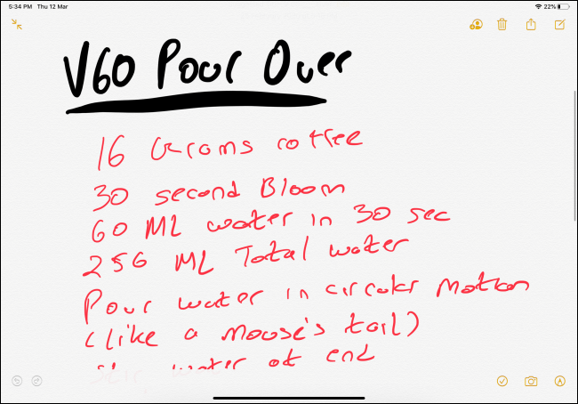 How to Take Handwritten Notes on Your iPad Using the Apple Pencil