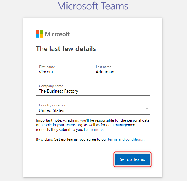 How to Set Up Microsoft Teams