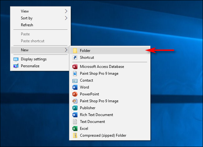 How to Create an Invisible Folder on Your Windows 10 Desktop