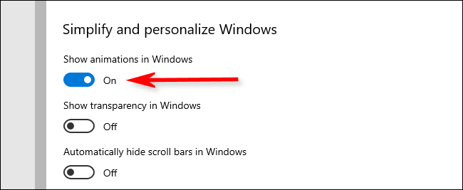 How to Turn Off Animations and Make Windows 10 Seem Faster